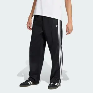 Adidas Baggy Track Pants - Black / White
