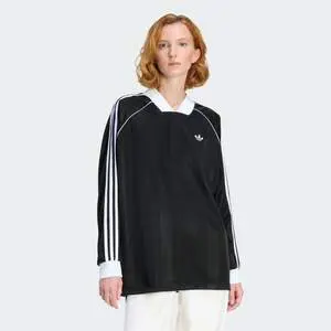 Adidas 3-stripes Jacquard Long Sleeve Tee