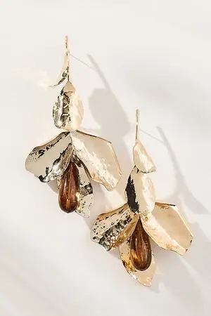 8 Other Reasons Solana Bloom Earrings - Gold/brown