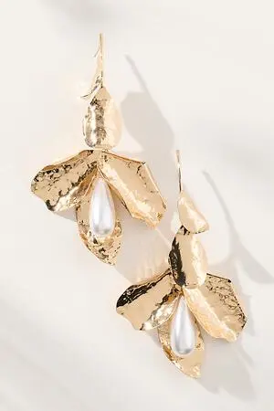 8 Other Reasons Solana Bloom Earrings - Gold/pearl