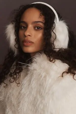 UNREAL FUR All Ears Earmuffs - White