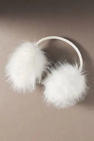 UNREAL FUR All Ears Earmuffs - White