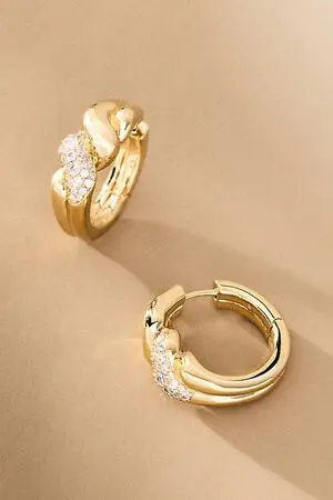 MISSOMA Molten Snow Small Hoop Earrings - Gold