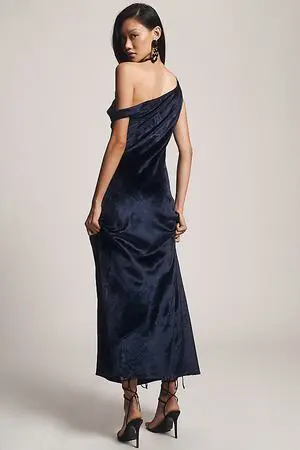 BL-NK Florance Off-shoulder Maxi Dress