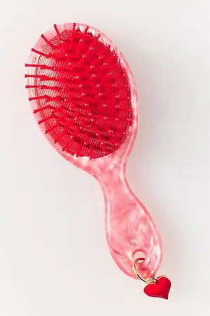 Anthropologie Detanglg Brush With Charm - Pink