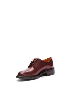 MACIAN Sophie Derby Shoes - Burgundy