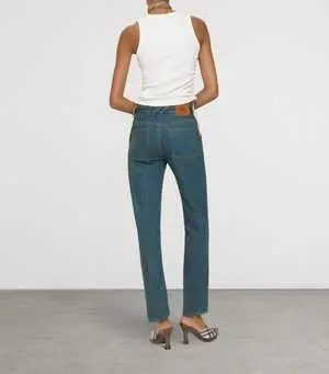 Burberry Heavyweight Mid-rise Straight Jeans