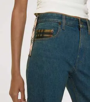 Burberry Heavyweight Mid-rise Straight Jeans