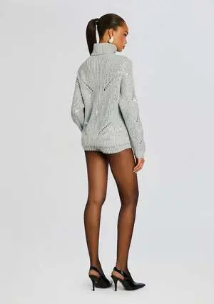 Retrofete Camden Embellished Sweater - Grey/silver