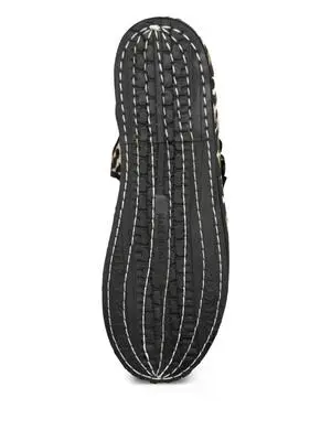 GONDOLINA Leopard-pattern Mary Jane Ballet Flats