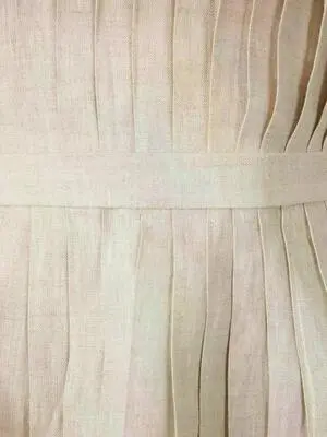ANDRES OTALORA Pleated Strapless Top - Neutrals