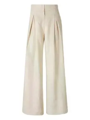 ANDRES OTALORA High-waist Flared Trousers