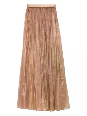M.MARQUISE Miriam Pleated Maxi Skirt