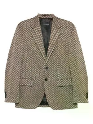 Karl Lagerfeld Patterned Button Jacket