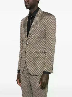 Karl Lagerfeld Patterned Button Jacket