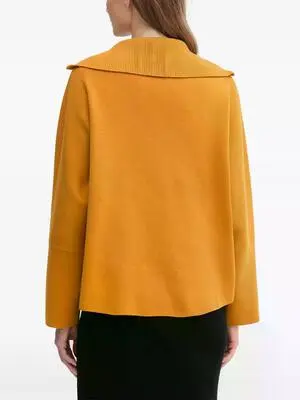 Joseph Ribkoff Zip-collar Sweater - Orange