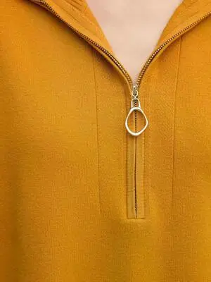 Joseph Ribkoff Zip-collar Sweater - Orange