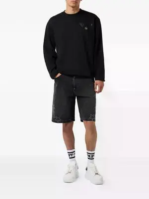 Philipp Plein Crew-neck Graphic Sweatshirt