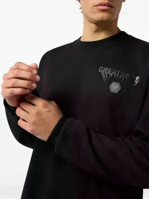 Philipp Plein Crew-neck Graphic Sweatshirt