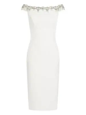 Jenny Packham Valorie Cocktail Dress - White