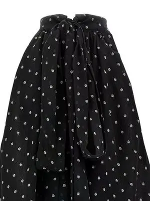ROTATE BY BIRGER CHRISTENSEN Halterneck Top With Bow Detail