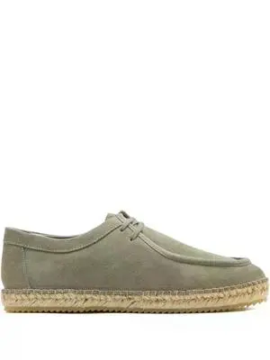 Frescobol Carioca Rodolfo Lace-up Espadrilles - Green