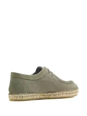 Frescobol Carioca Rodolfo Lace-up Espadrilles - Green