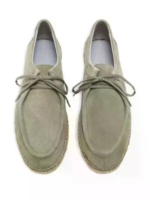 Frescobol Carioca Rodolfo Lace-up Espadrilles - Green