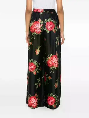 Dolce & Gabbana Floral-print Trousers