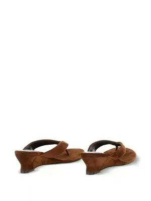 Le Monde Beryl Wedge Sandals - Brown
