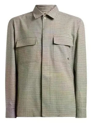 Etro Gingham Jacket - Brown