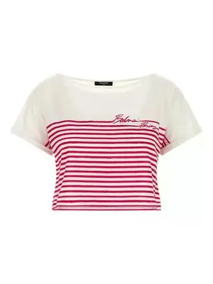 Balmain Striped T-shirts For Women