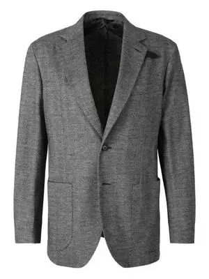 Brioni Herringbone Single-breasted Blazer