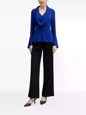 Joseph Ribkoff Cowl-neck Flared Blouse