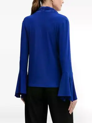 Joseph Ribkoff Cowl-neck Flared Blouse