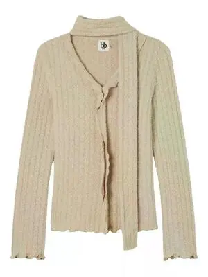 B+AB Ruffled Cardigan