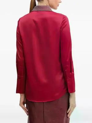 Joseph Ribkoff Embellished Collar Shirt