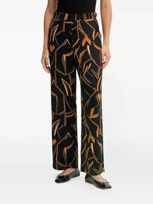 Joseph Ribkoff Geometric-pattern Trousers