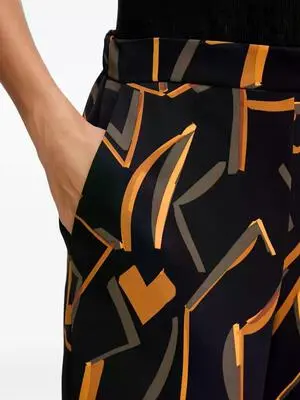 Joseph Ribkoff Geometric-pattern Trousers