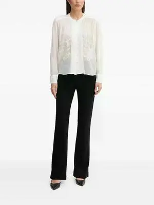 Joseph Ribkoff Flared Trousers With Elasticated Waist