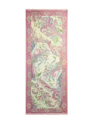 Etro Paisley-pattern Scarf - Pink