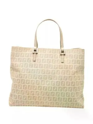 Fendi 2000-2010 Zucchino Canvas Tote Bag