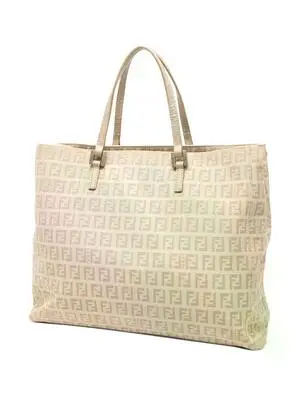Fendi 2000-2010 Zucchino Canvas Tote Bag