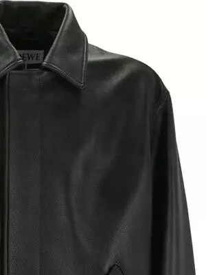 Loewe Leather Bomber Jacket