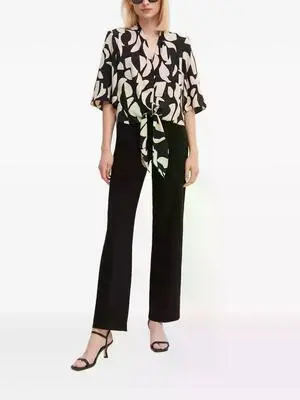 Joseph Ribkoff Seam-detail High-waisted Trousers