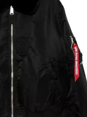 MASTERMIND WORLD X Alpha Industries B-15 Flight Jacket - Black