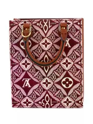 LOUIS VUITTON Petit Sac Plat Bag Limited Edition Since 1854 Monogram Jacquard - Brown