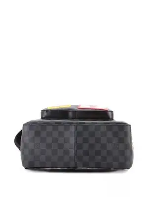 LOUIS VUITTON Josh Alps Patches Damier Graphite Backpack