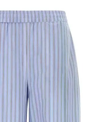 ROTATE BY BIRGER CHRISTENSEN Striped Tapered Trousers