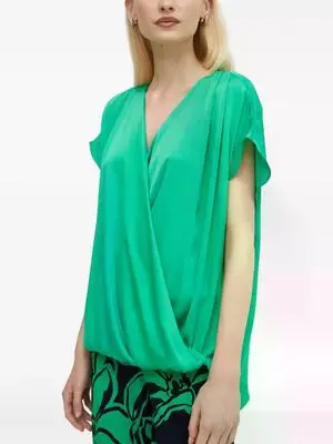 Joseph Ribkoff V-neck Wrap Blouse